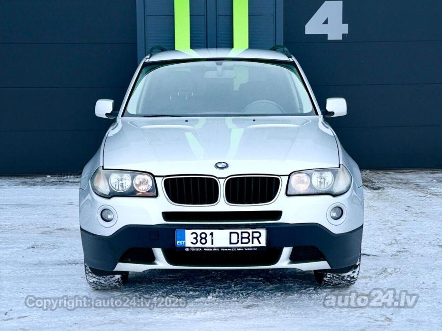Pelēks BMW X3 2008 Tallina, ar dzinēja tilpumu 2.00 L un nobraukumu 247 tūkst. km par 5990 €, foto 2 vietnē AUTOMOTO.COM.LV