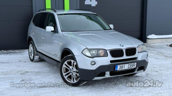 Grey BMW X3 2008 in Tallinn, with an engine capacity of 2.00 L and mileage of 247 thousand km for 5990 €, photo 3 on AUTOMOTO.COM.LV