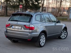 Grey BMW X3 2009 in Jurmala, with an engine capacity of 2.00 L and mileage of 260 thousand km for 6150 €, photo 4 on AUTOMOTO.COM.LV