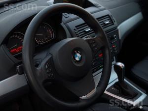 Grey BMW X3 2009 in Jurmala, with an engine capacity of 2.00 L and mileage of 260 thousand km for 6150 €, photo 19 on AUTOMOTO.COM.LV
