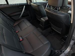 Grey BMW X3 2009 in Jurmala, with an engine capacity of 2.00 L and mileage of 260 thousand km for 6150 €, photo 22 on AUTOMOTO.COM.LV