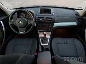 Grey BMW X3 2009 in Jurmala, with an engine capacity of 2.00 L and mileage of 260 thousand km for 6150 €, photo 24 on AUTOMOTO.COM.LV