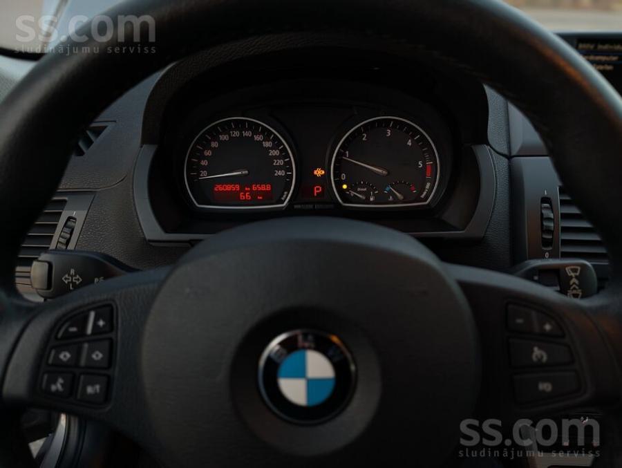 Grey BMW X3 2009 in Jurmala, with an engine capacity of 2.00 L and mileage of 260 thousand km for 6150 €, photo 27 on AUTOMOTO.COM.LV