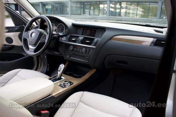 Grey BMW X3 2012 in Tallinn, with an engine capacity of 3.00 L and mileage of 440 thousand km for 6800 €, photo 11 on AUTOMOTO.COM.LV