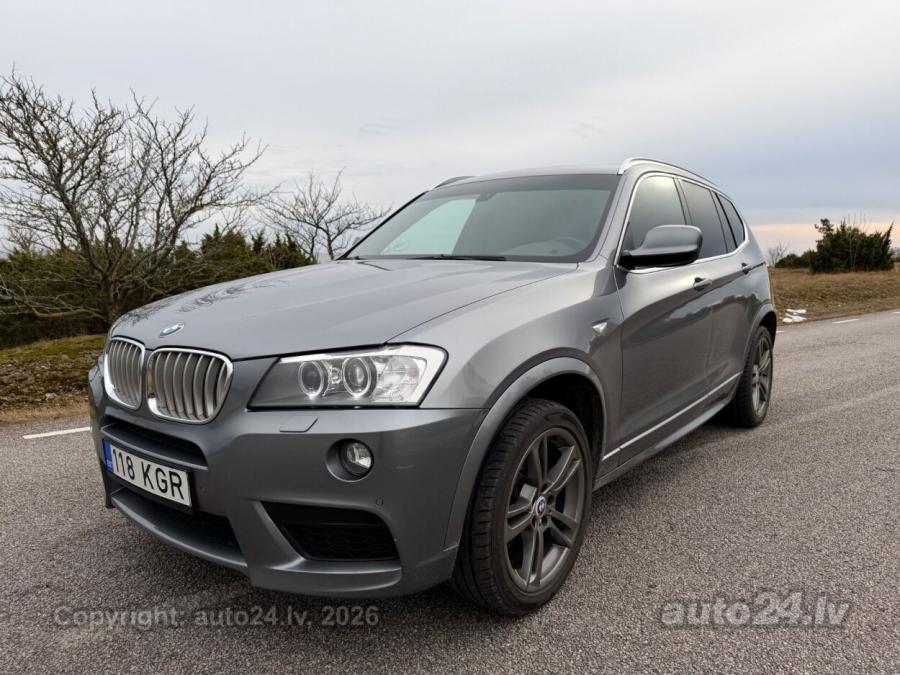Grey BMW X3 2012 in Tallinn, with an engine capacity of 3.00 L and mileage of 248 thousand km for 15000 €, photo 1 on AUTOMOTO.COM.LV