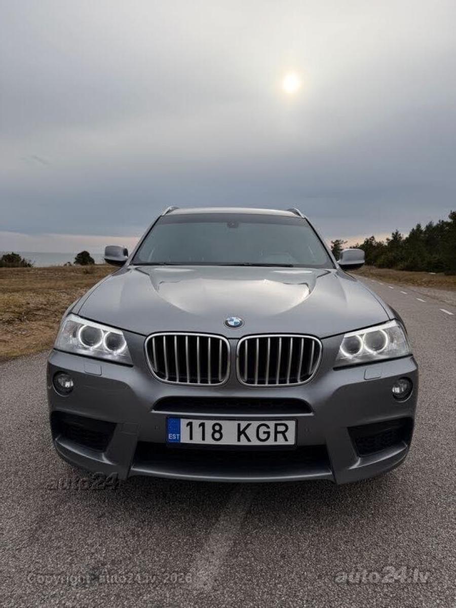 Grey BMW X3 2012 in Tallinn, with an engine capacity of 3.00 L and mileage of 248 thousand km for 15000 €, photo 5 on AUTOMOTO.COM.LV