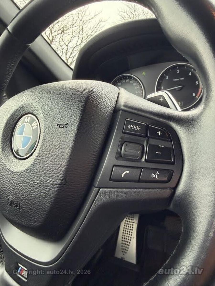 Grey BMW X3 2012 in Tallinn, with an engine capacity of 3.00 L and mileage of 248 thousand km for 15000 €, photo 14 on AUTOMOTO.COM.LV