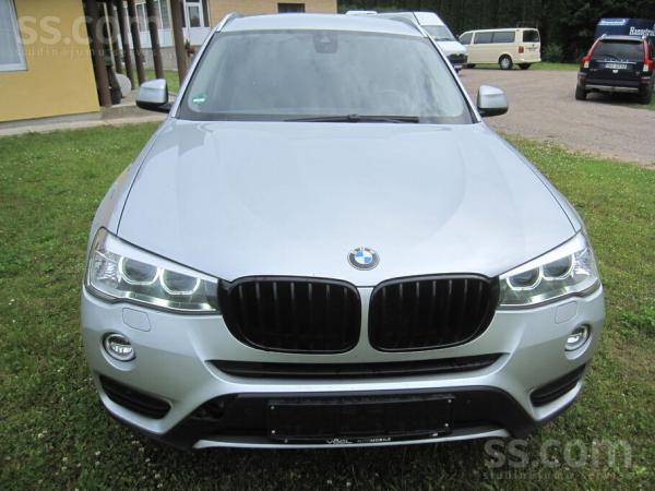 Pelēks BMW X3 2015 Rēzekne, ar dzinēja tilpumu 3.00 L un nobraukumu 250 tūkst. km par 16000 €, foto 1 vietnē AUTOMOTO.COM.LV