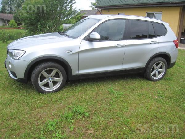 Pelēks BMW X3 2015 Rēzekne, ar dzinēja tilpumu 3.00 L un nobraukumu 250 tūkst. km par 16000 €, foto 2 vietnē AUTOMOTO.COM.LV