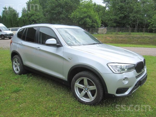 Pelēks BMW X3 2015 Rēzekne, ar dzinēja tilpumu 3.00 L un nobraukumu 250 tūkst. km par 16000 €, foto 6 vietnē AUTOMOTO.COM.LV