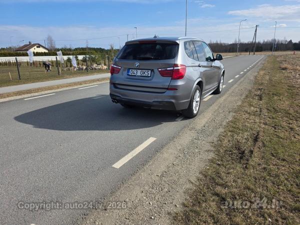 Grey BMW X3 2016 in Tallinn, with an engine capacity of 3.00 L and mileage of 198 thousand km for 17500 €, photo 2 on AUTOMOTO.COM.LV