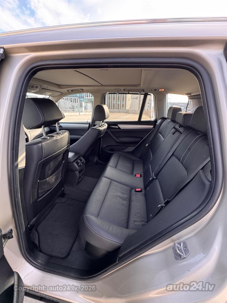 Pelēks BMW X3 2016 Tallina, ar dzinēja tilpumu 2.00 L un nobraukumu 182 tūkst. km par 17000 €, foto 19 vietnē AUTOMOTO.COM.LV