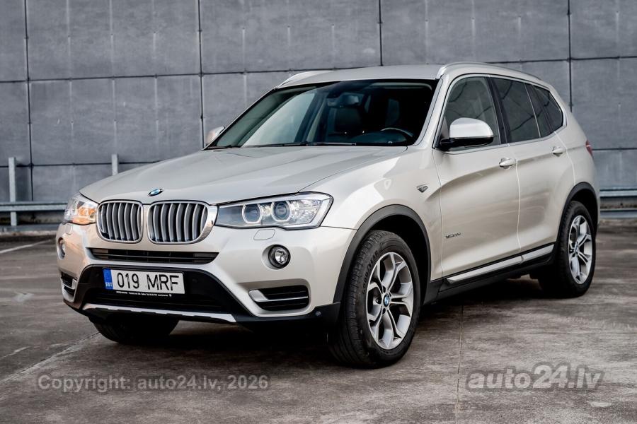 Pelēks BMW X3 2017 Pērnava, ar dzinēja tilpumu 2.00 L un nobraukumu 152 tūkst. km par 17000 €, foto 1 vietnē AUTOMOTO.COM.LV