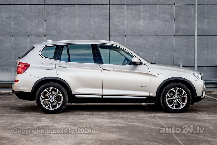 Pelēks BMW X3 2017 Pērnava, ar dzinēja tilpumu 2.00 L un nobraukumu 152 tūkst. km par 17000 €, foto 6 vietnē AUTOMOTO.COM.LV
