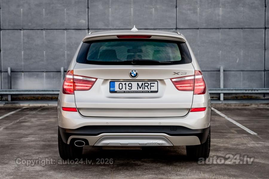 Pelēks BMW X3 2017 Pērnava, ar dzinēja tilpumu 2.00 L un nobraukumu 152 tūkst. km par 17000 €, foto 7 vietnē AUTOMOTO.COM.LV