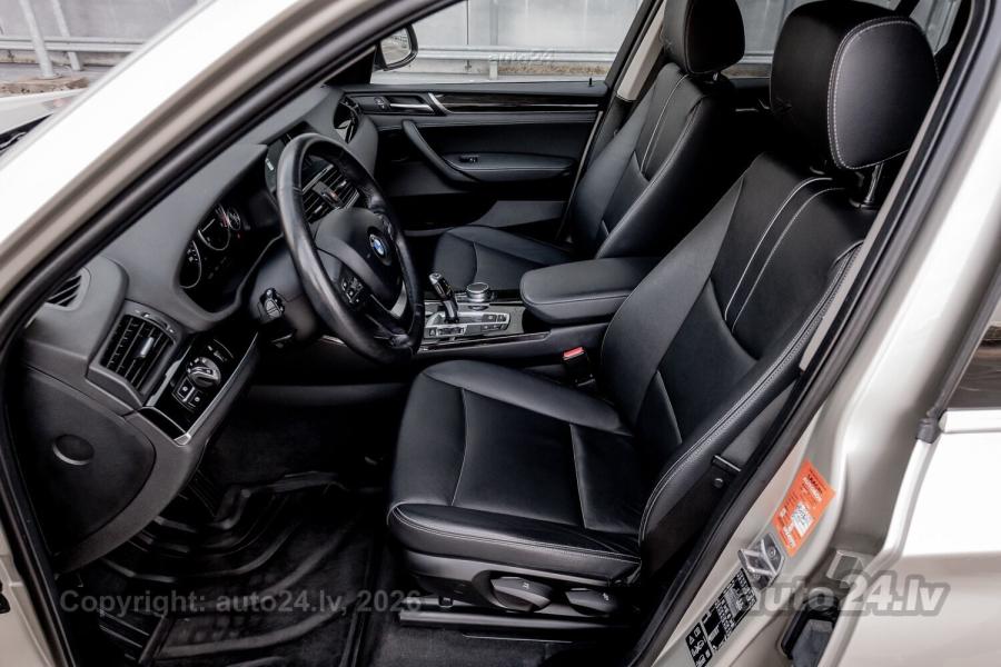 Pelēks BMW X3 2017 Pērnava, ar dzinēja tilpumu 2.00 L un nobraukumu 152 tūkst. km par 17000 €, foto 10 vietnē AUTOMOTO.COM.LV