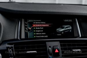 Pelēks BMW X3 2017 Pērnava, ar dzinēja tilpumu 2.00 L un nobraukumu 152 tūkst. km par 17000 €, foto 14 vietnē AUTOMOTO.COM.LV