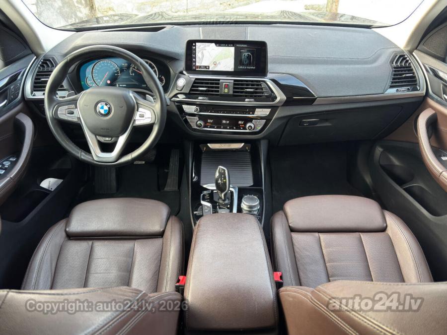 Grey BMW X3 2018 in Tallinn, with an engine capacity of 3.00 L and mileage of 239 thousand km for 26900 €, photo 14 on AUTOMOTO.COM.LV