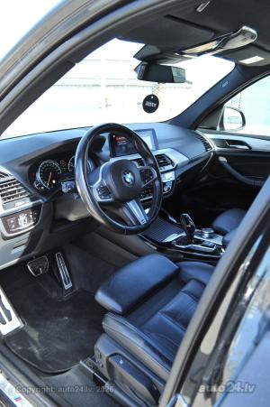 Grey BMW X3 2019 in Tallinn, with an engine capacity of 3.00 L and mileage of 137 thousand km for 32500 €, photo 22 on AUTOMOTO.COM.LV