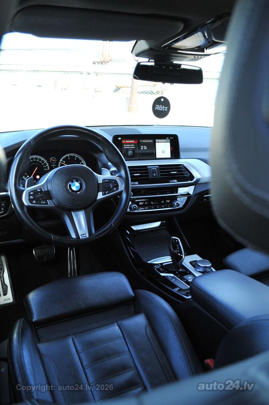 Grey BMW X3 2019 in Tallinn, with an engine capacity of 3.00 L and mileage of 137 thousand km for 32500 €, photo 23 on AUTOMOTO.COM.LV