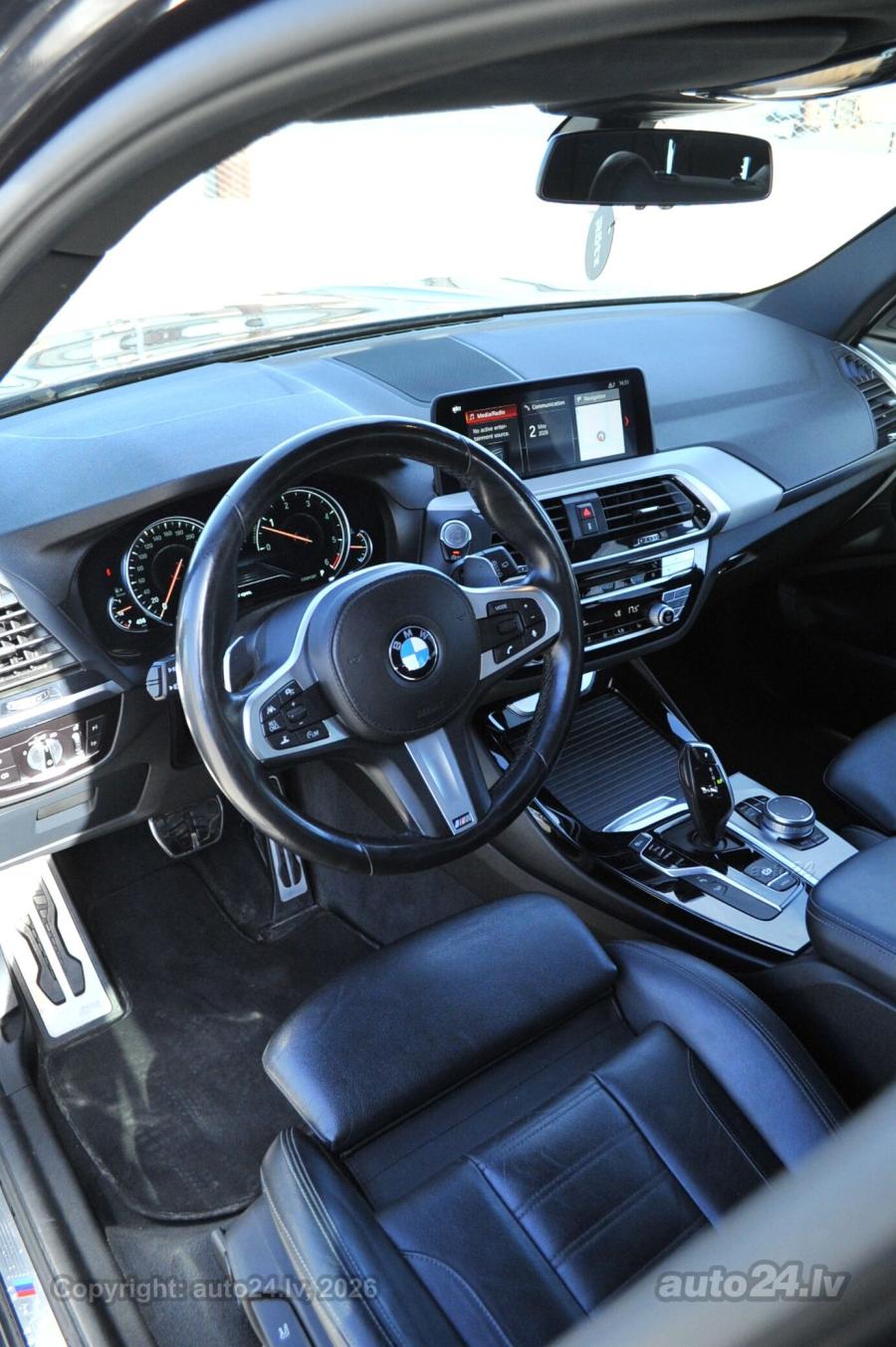 Grey BMW X3 2019 in Tallinn, with an engine capacity of 3.00 L and mileage of 137 thousand km for 32500 €, photo 25 on AUTOMOTO.COM.LV