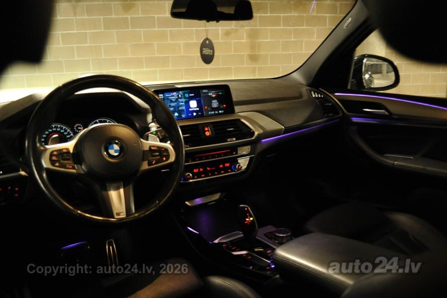 Grey BMW X3 2019 in Tallinn, with an engine capacity of 3.00 L and mileage of 137 thousand km for 32500 €, photo 27 on AUTOMOTO.COM.LV
