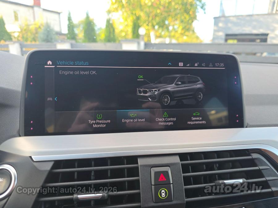Grey BMW X3 2020 in Tallinn, with an engine capacity of 2.00 L and mileage of 108 thousand km for 28900 €, photo 17 on AUTOMOTO.COM.LV