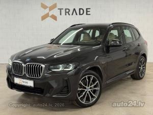 Pelēks BMW X3 2021 Pērnava, ar dzinēja tilpumu 2.00 L un nobraukumu 120 tūkst. km par 32990 €, foto  vietnē AUTOMOTO.COM.LV