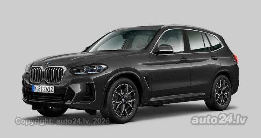 Grey BMW X3 2022 in Tallinn, with an engine capacity of 2.00 L and mileage of 77 thousand km for 46900 €, photo 1 on AUTOMOTO.COM.LV