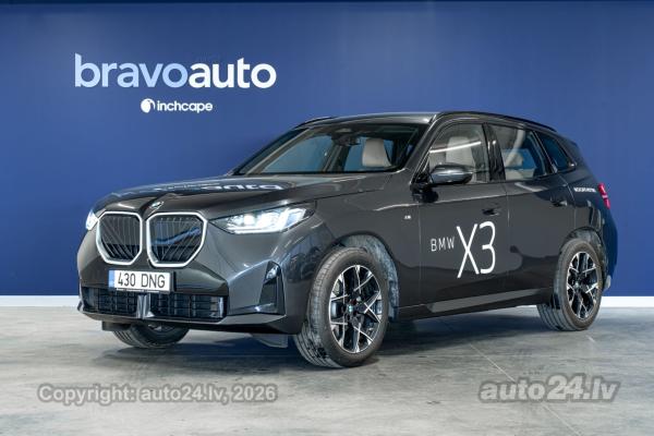Pelēks BMW X3 2026 Tallina, ar dzinēja tilpumu 2.00 L un nobraukumu 5 tūkst. km par 54450 €, foto 1 vietnē AUTOMOTO.COM.LV