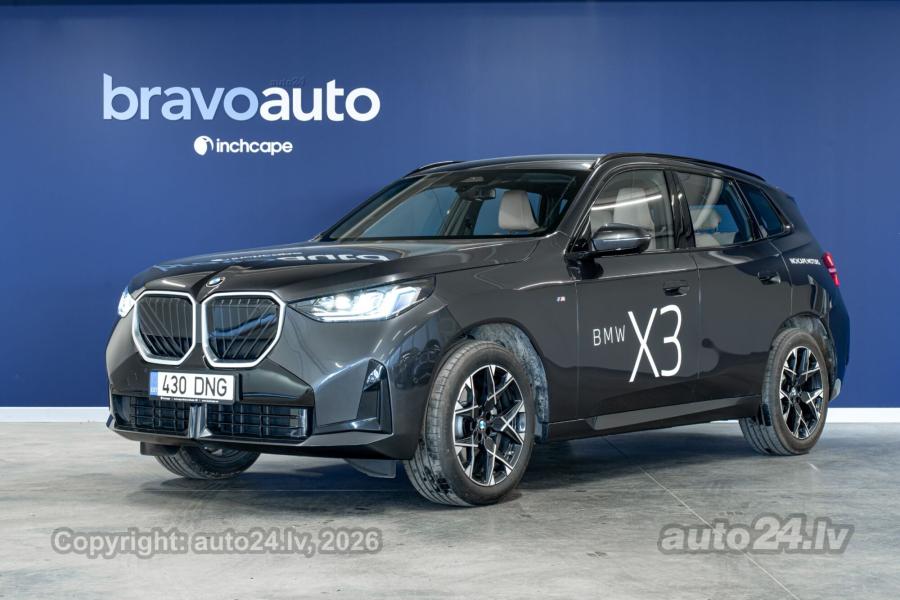 Pelēks BMW X3 2026 Tallina, ar dzinēja tilpumu 2.00 L un nobraukumu 5 tūkst. km par 54450 €, foto 1 vietnē AUTOMOTO.COM.LV