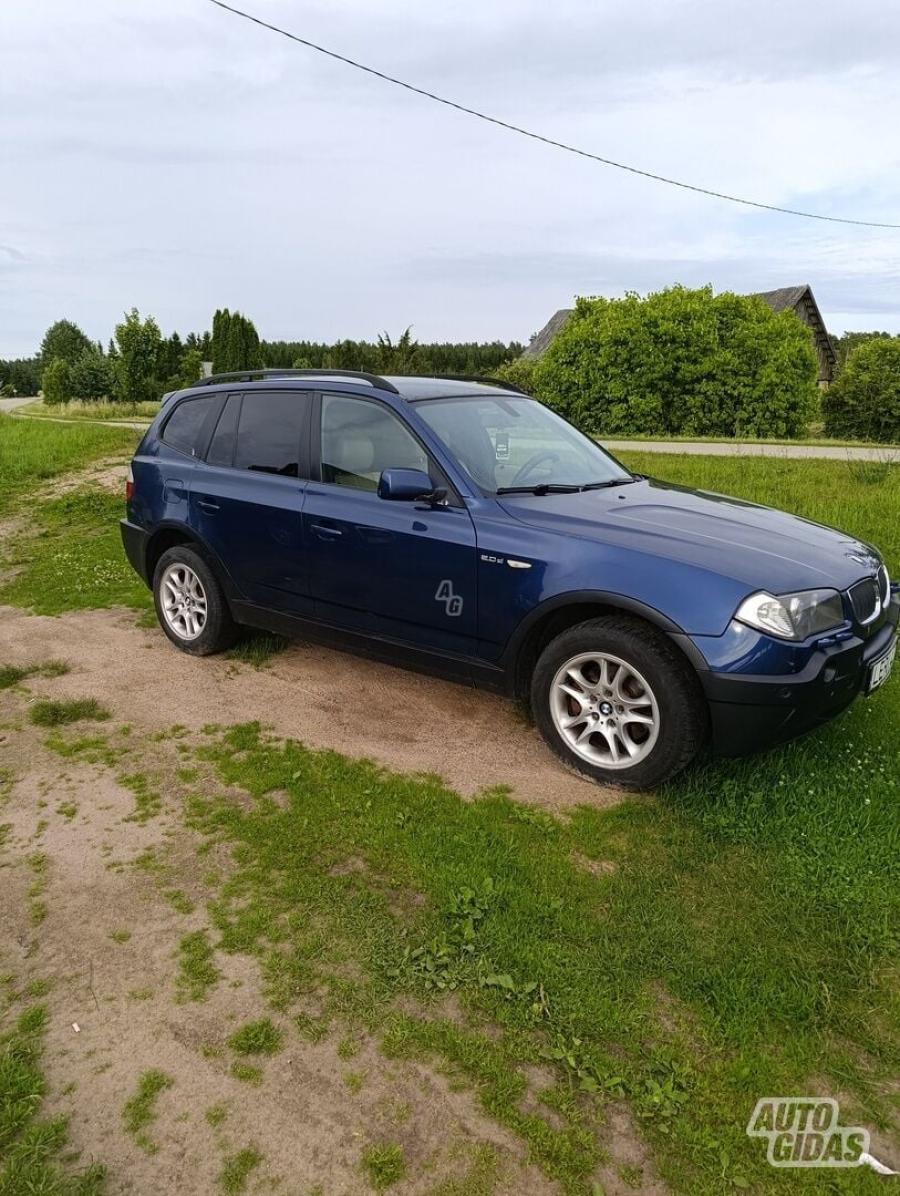 BMW X3 2005 in Vilnius, with an engine capacity of 2.00 L and mileage of 340 thousand km for 300 €, photo 1 on AUTOMOTO.COM.LV