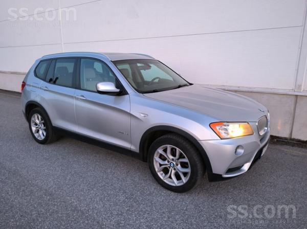 BMW X3 2013 in Valka, with an engine capacity of 2.00 L and mileage of 161 thousand km for 11900 €, photo 2 on AUTOMOTO.COM.LV