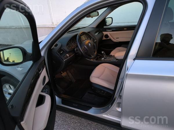 BMW X3 2013 in Valka, with an engine capacity of 2.00 L and mileage of 161 thousand km for 11900 €, photo 5 on AUTOMOTO.COM.LV
