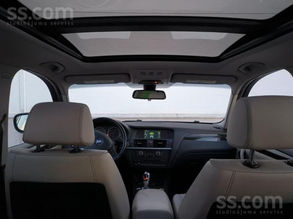 BMW X3 2013 in Valka, with an engine capacity of 2.00 L and mileage of 161 thousand km for 11900 €, photo 10 on AUTOMOTO.COM.LV