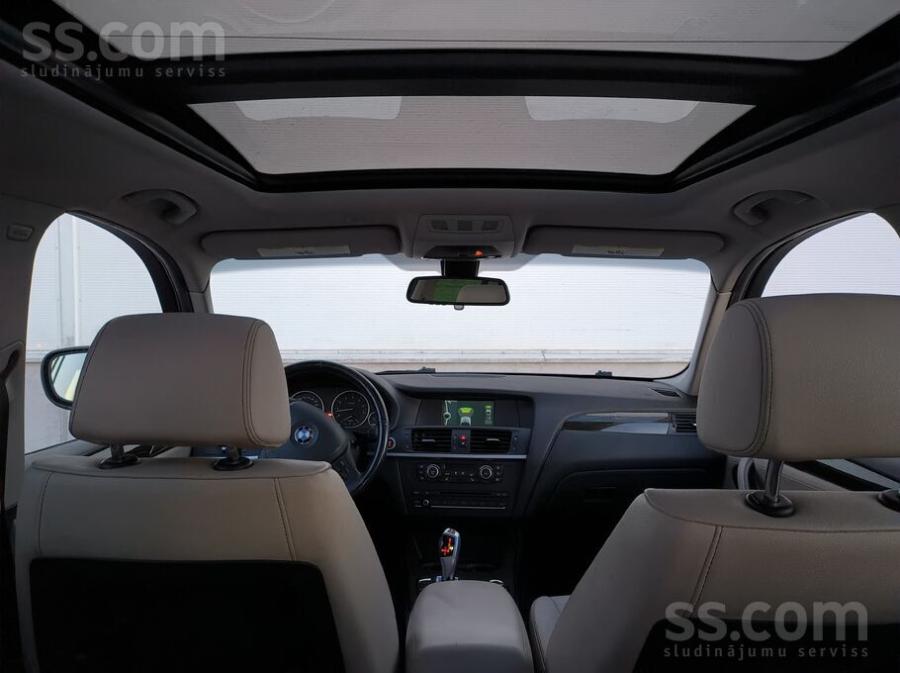 BMW X3 2013 in Valka, with an engine capacity of 2.00 L and mileage of 161 thousand km for 11900 €, photo 11 on AUTOMOTO.COM.LV