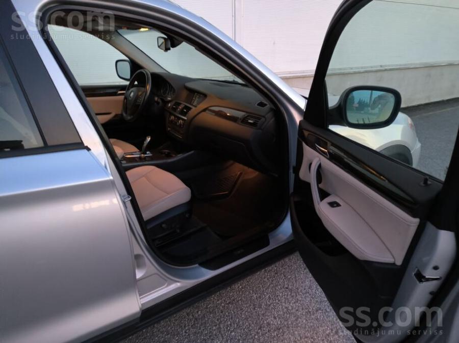 BMW X3 2013 in Valka, with an engine capacity of 2.00 L and mileage of 161 thousand km for 11900 €, photo 20 on AUTOMOTO.COM.LV