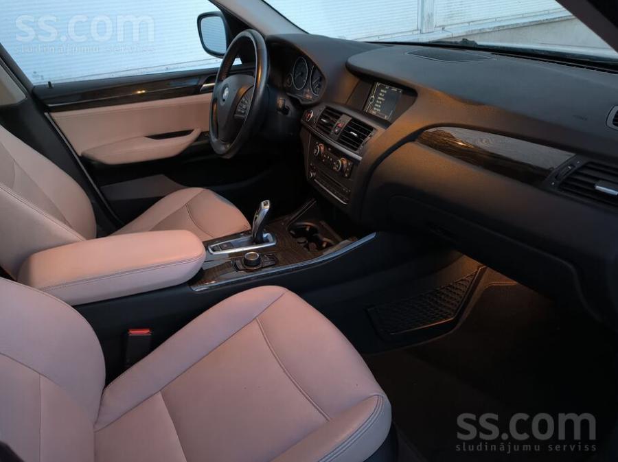 BMW X3 2013 in Valka, with an engine capacity of 2.00 L and mileage of 161 thousand km for 11900 €, photo 21 on AUTOMOTO.COM.LV