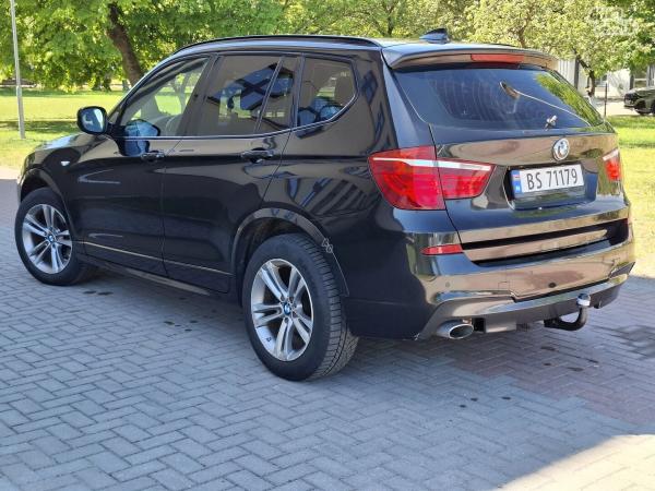 Black BMW x3-m 2011 in Silute, with an engine capacity of 2.00 L and mileage of 238 thousand km for 6700 €, photo 5 on AUTOMOTO.COM.LV