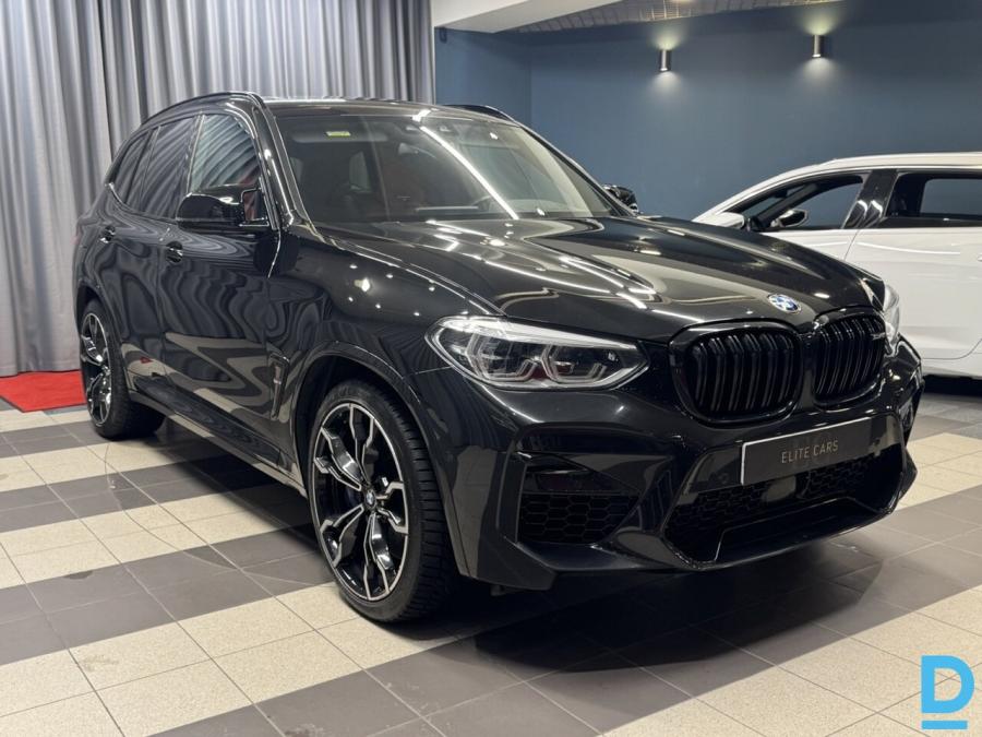 Melns BMW x3-m 2020 Mārupe, ar dzinēja tilpumu 3.00 L un nobraukumu 98 tūkst. km par 48990 €, foto 2 vietnē AUTOMOTO.COM.LV