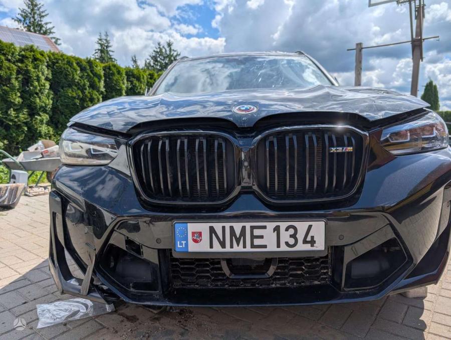 Черный БМВ x3-m 2022 в Вильнюс, объемом двигателя 3.00 л и пробегом 43 тыс. км за 22300 €, фото 11 на AUTOMOTO.COM.LV