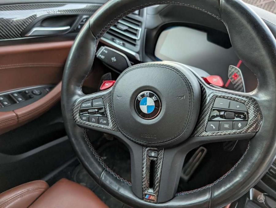 Черный БМВ x3-m 2022 в Вильнюс, объемом двигателя 3.00 л и пробегом 43 тыс. км за 22300 €, фото 23 на AUTOMOTO.COM.LV
