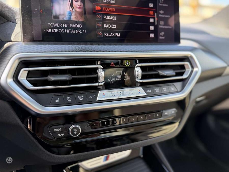 Melns BMW x3-m 2022 Viļņa, ar dzinēja tilpumu 3.00 L un nobraukumu 199 tūkst. km par 34200 €, foto 30 vietnē AUTOMOTO.COM.LV