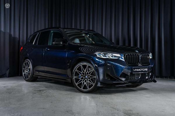 Melns BMW x3-m 2022 Viļņa, ar dzinēja tilpumu 2.99 L un nobraukumu 35 tūkst. km par 45000 €, foto 3 vietnē AUTOMOTO.COM.LV