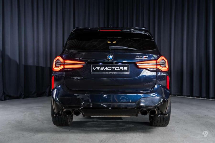 Black BMW x3-m 2022 in Vilnius, with an engine capacity of 2.99 L and mileage of 35 thousand km for 45000 €, photo 6 on AUTOMOTO.COM.LV