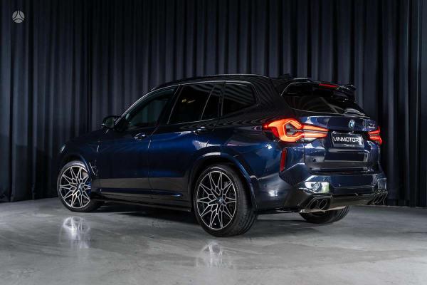 Melns BMW x3-m 2022 Viļņa, ar dzinēja tilpumu 2.99 L un nobraukumu 35 tūkst. km par 45000 €, foto 6 vietnē AUTOMOTO.COM.LV