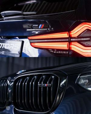 Black BMW x3-m 2022 in Vilnius, with an engine capacity of 2.99 L and mileage of 35 thousand km for 45000 €, photo 13 on AUTOMOTO.COM.LV