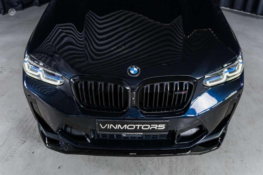 Black BMW x3-m 2022 in Vilnius, with an engine capacity of 2.99 L and mileage of 35 thousand km for 45000 €, photo 16 on AUTOMOTO.COM.LV
