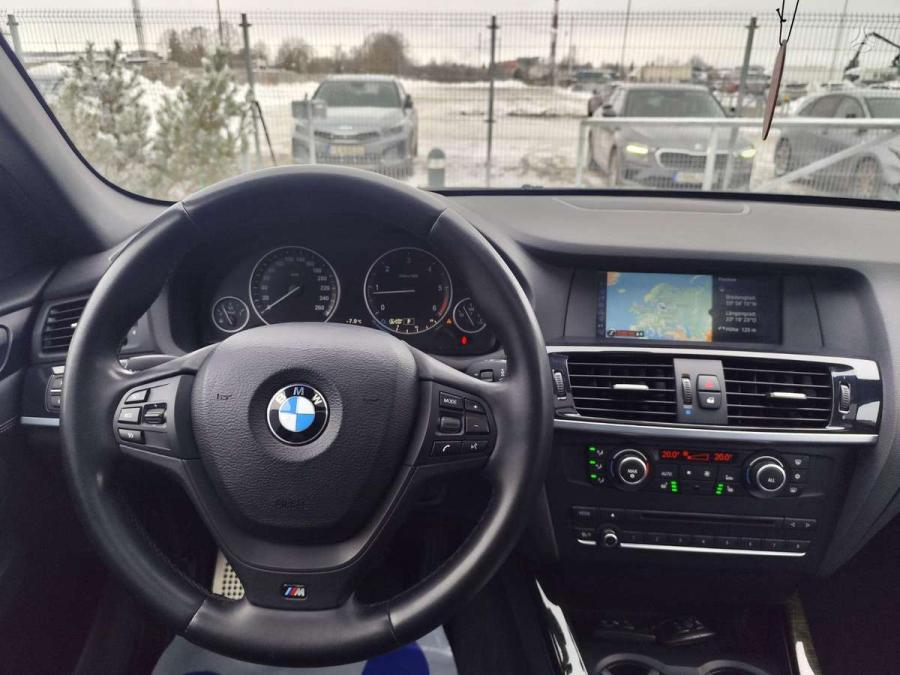 Blue BMW x3-m 2012 in Siauliai, with an engine capacity of 0.20 L and mileage of 240 thousand km for 12950 €, photo 16 on AUTOMOTO.COM.LV