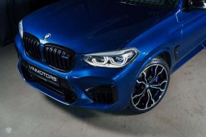 Blue BMW x3-m 2020 in Vilnius, with an engine capacity of 2.99 L and mileage of 65 thousand km for 44999 €, photo 8 on AUTOMOTO.COM.LV